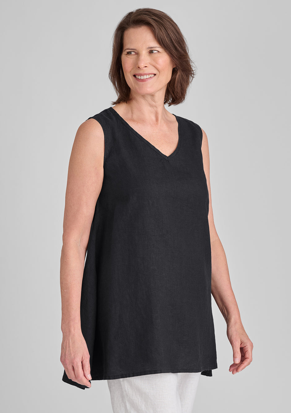 Linen Tunics For Women - FLAX