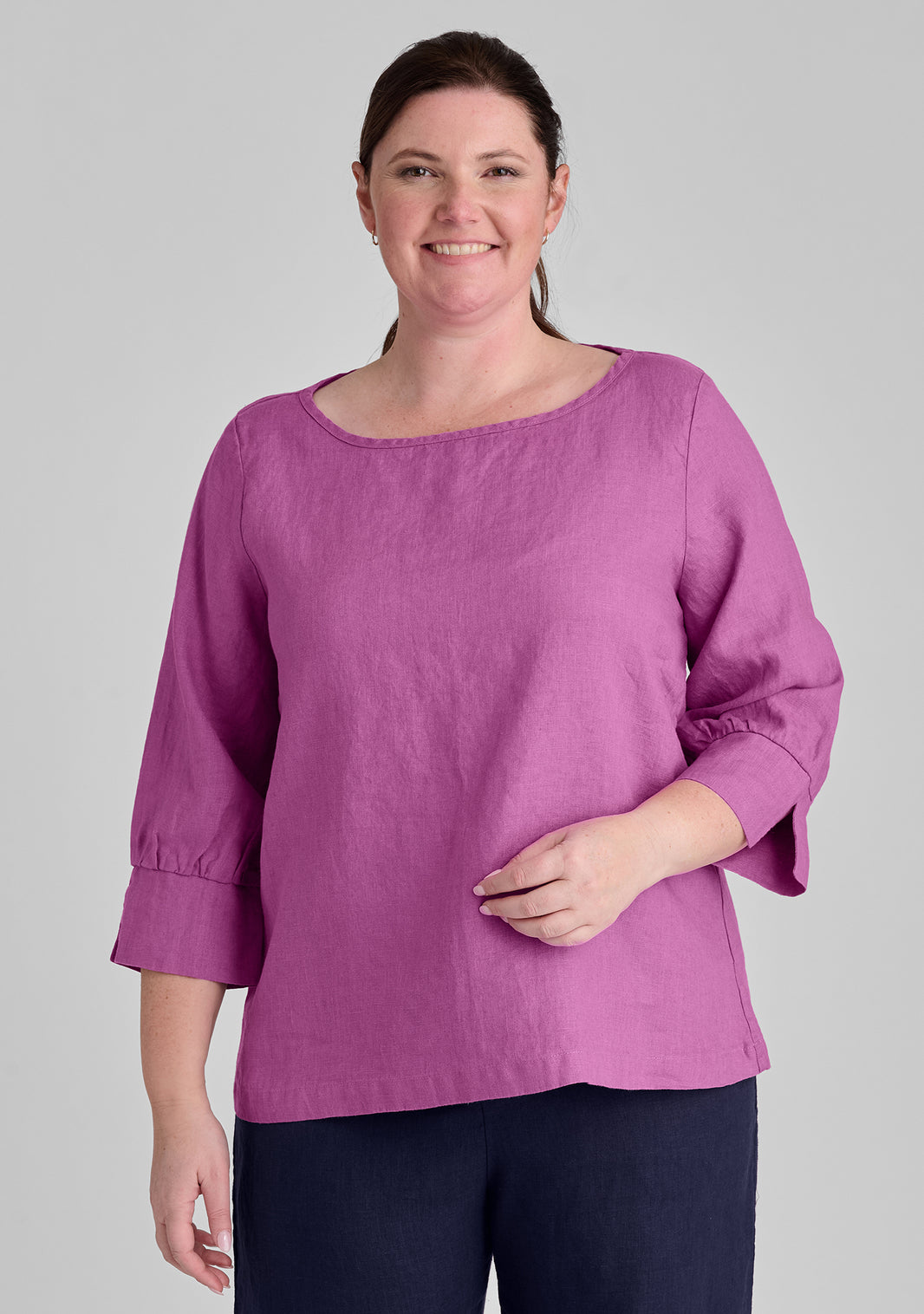 Linen Tops For Women - FLAX