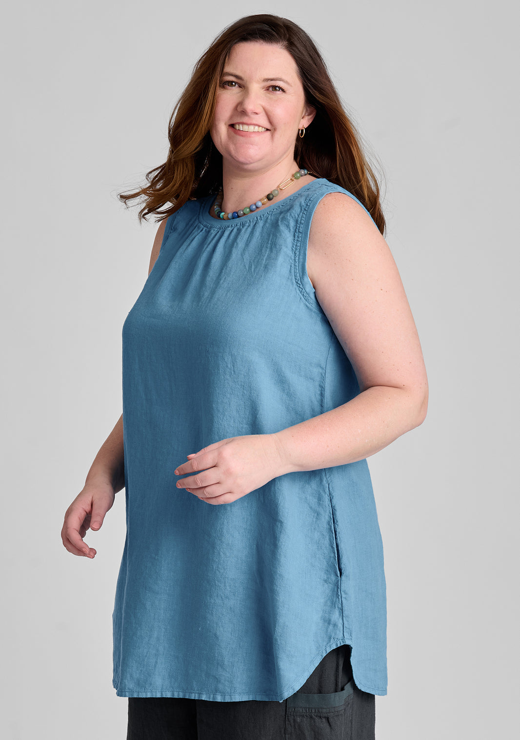 Linen Tunics For Women - FLAX