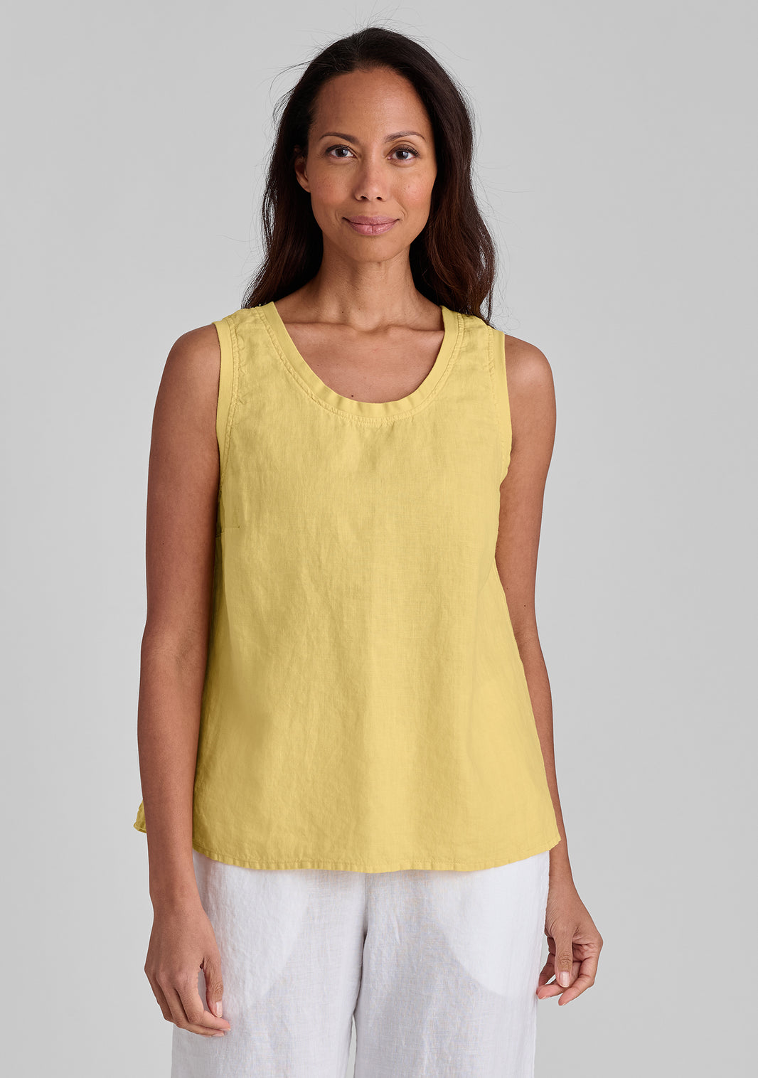 Linen Tank Tops For Women - FLAX