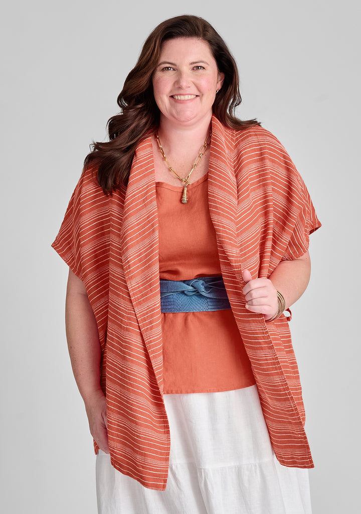 Linen Jackets For Women - FLAX