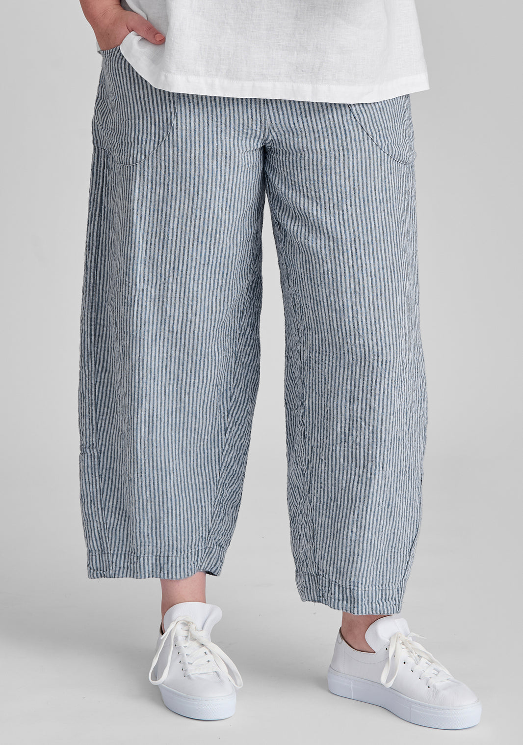 Full Length Linen Pants - FLAX