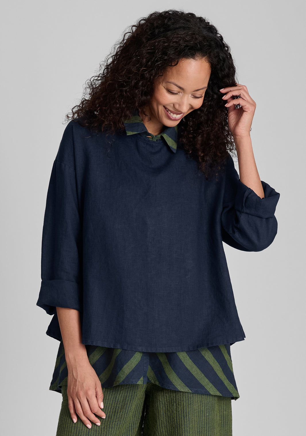 Linen Tops For Women - FLAX