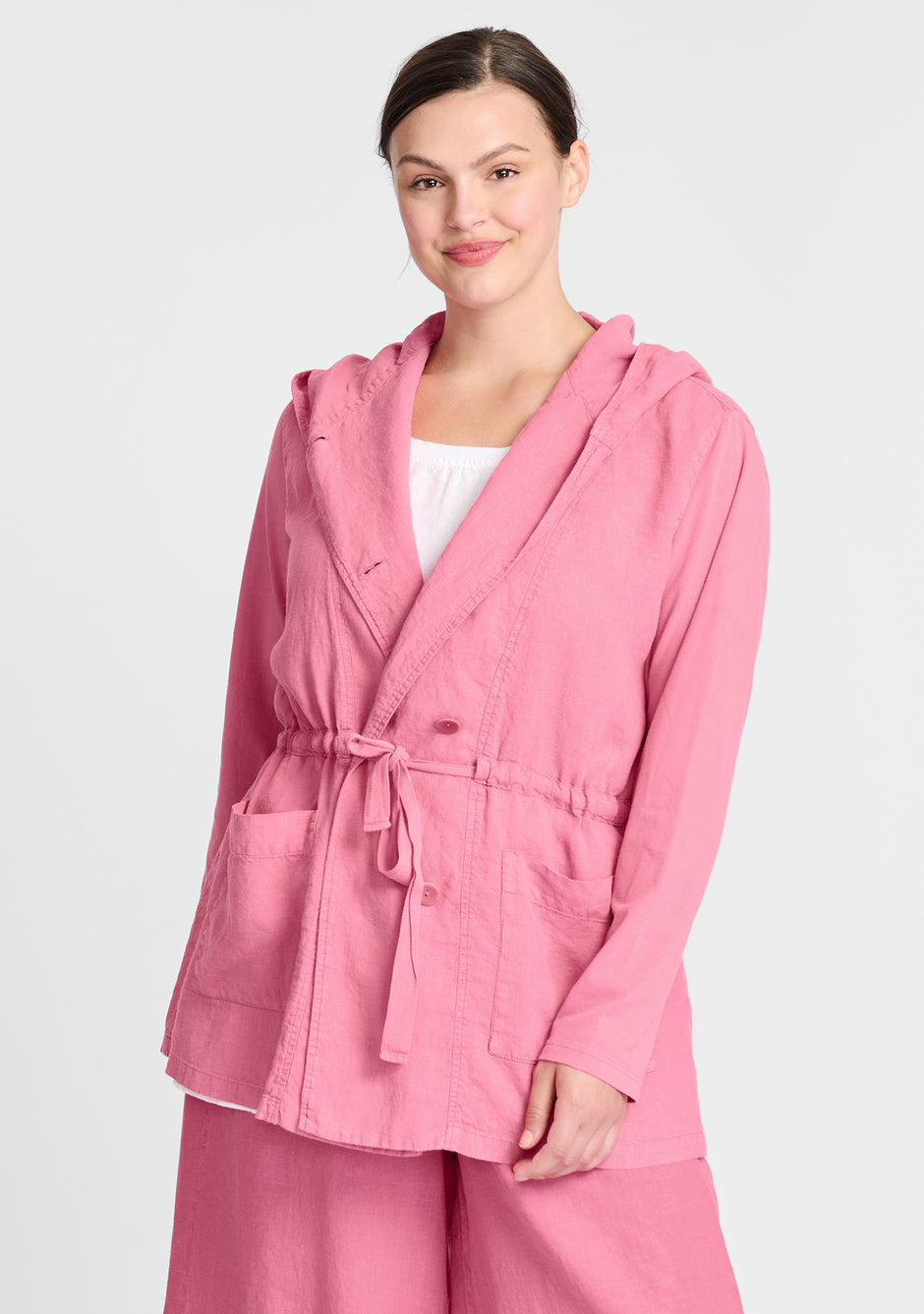 Linen Jackets For Women - FLAX
